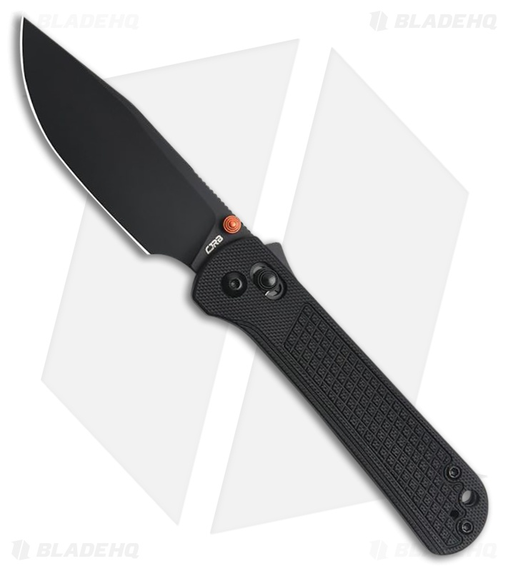 CJRB Bolt Recoil Lock V2 Knife Black G-10 Black PVD