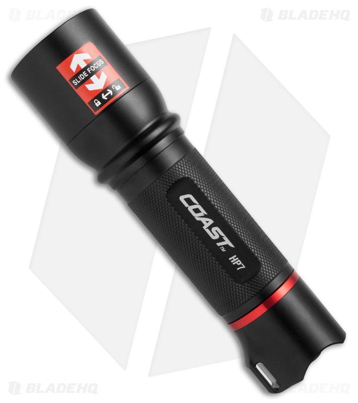 Coast HP7 High Performance LED Flashlight w/ Focusing Beam (251 Lumens ...