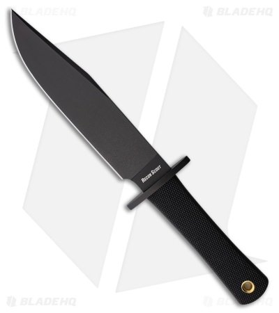 Cold Steel Recon Scout Fixed Blade Knife Black Kray-Ex Black