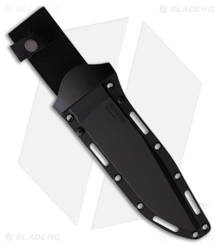 Cold Steel Recon Scout Fixed Blade Knife Black Kray-Ex Black
