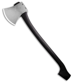 Conrad Blacksmithing Custom Racing Axe Ebony Wood - Blade HQ