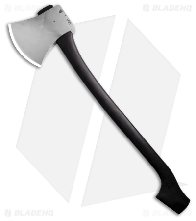Conrad Blacksmithing Custom Racing Axe Ebony Wood - Blade HQ