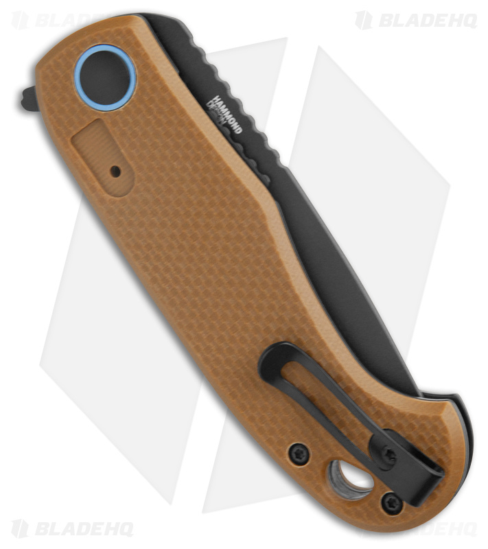 CRKT P.S.D. II Asssited Opening Tan G-10 Black - Blade HQ