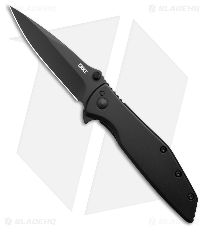 CRKT Slag Spring Assisted Knife Stainless Steel | Black