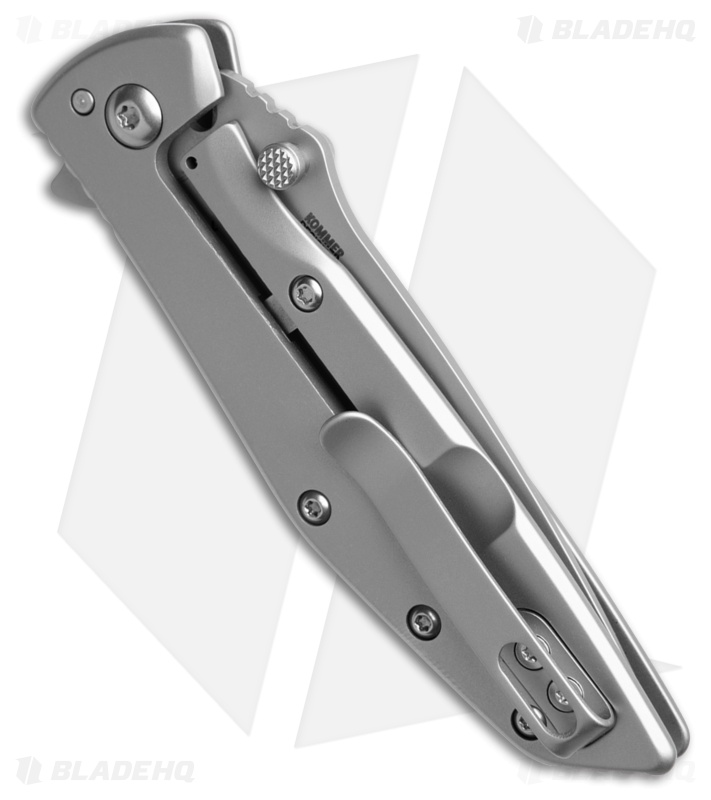CRKT Slag Spring Assisted Knife Stainless Steel | Bead Blast