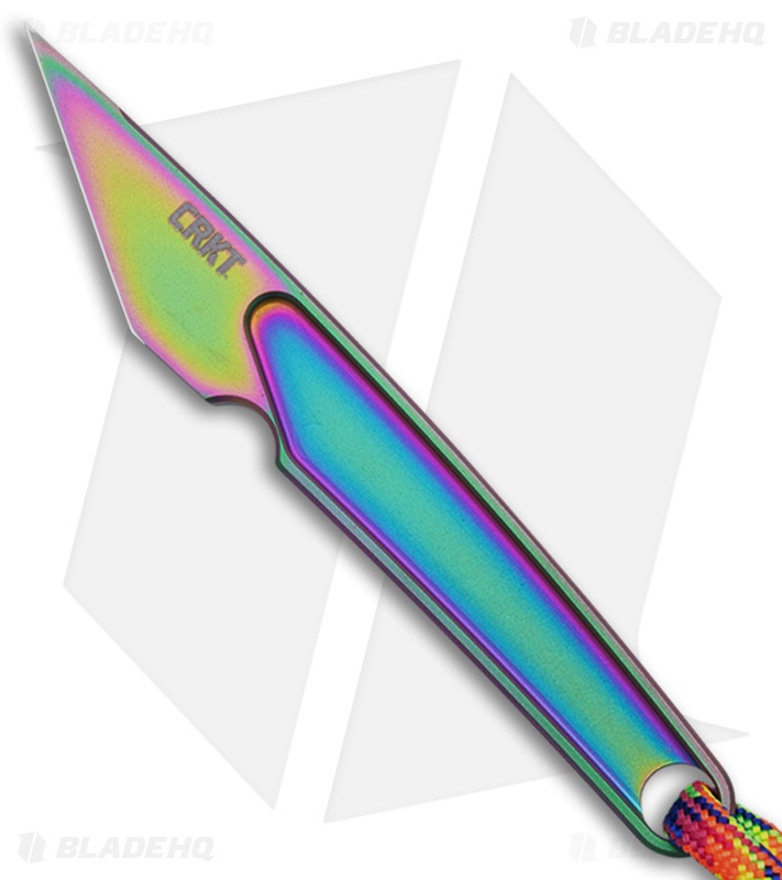 CRKT HangTi | Iridescent TiN Titanium