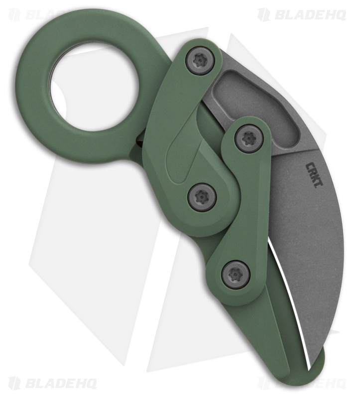 CRKT Provoke Green Grivory Hawkbill SW 4116