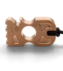 DB Customs Small Ole Single Knuck Bottle Opener Keychain Copper - Blade HQ