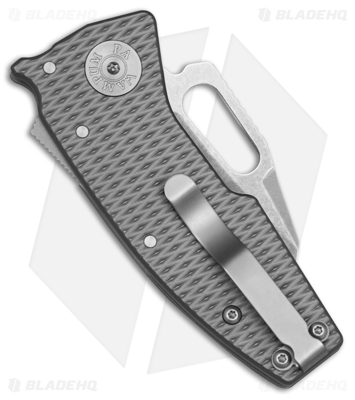 Demko Knives Nano-Shark Milled Ti Shark Foot SW 20CV
