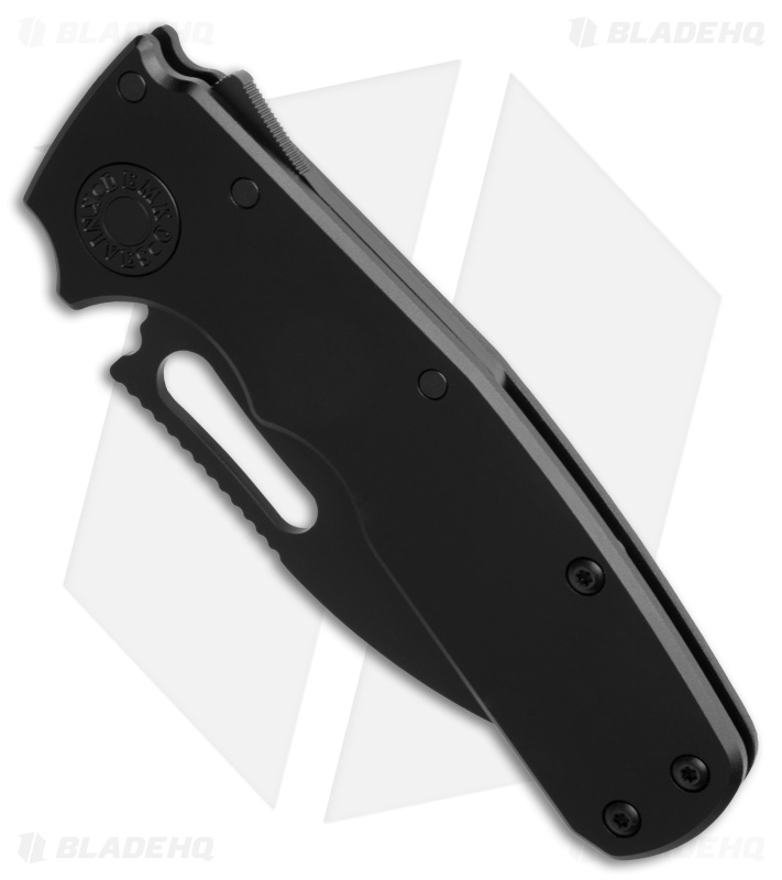 Demko Knives Shark Cub Stealth Knife Black Aluminum Black