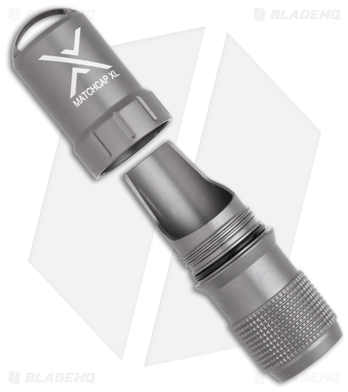 Exotac MATCHCAP XL Survival Matchcase Waterproof Capsule (Olive Drab ...