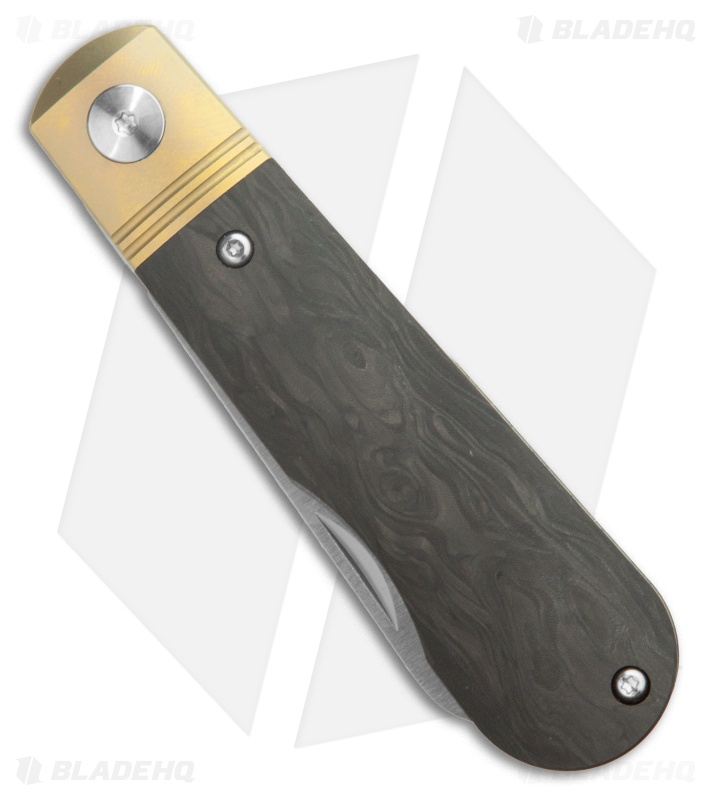 Wheat State Cutlery The Peacemaker Knife Black Swirl CF