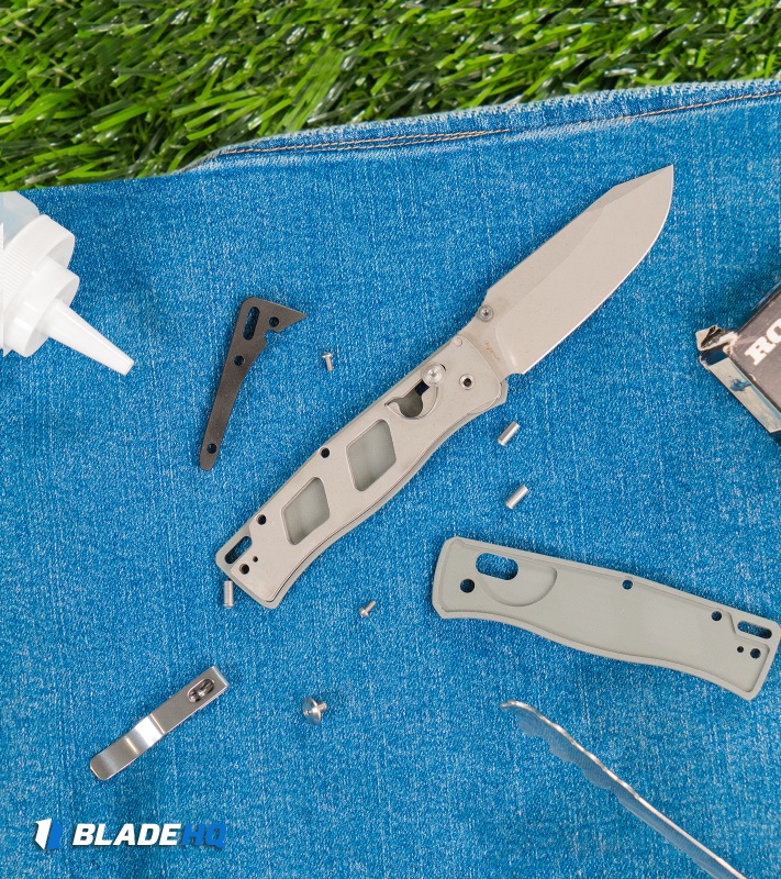 Flytanium BEEF Knife Pitch Black G-10 SW