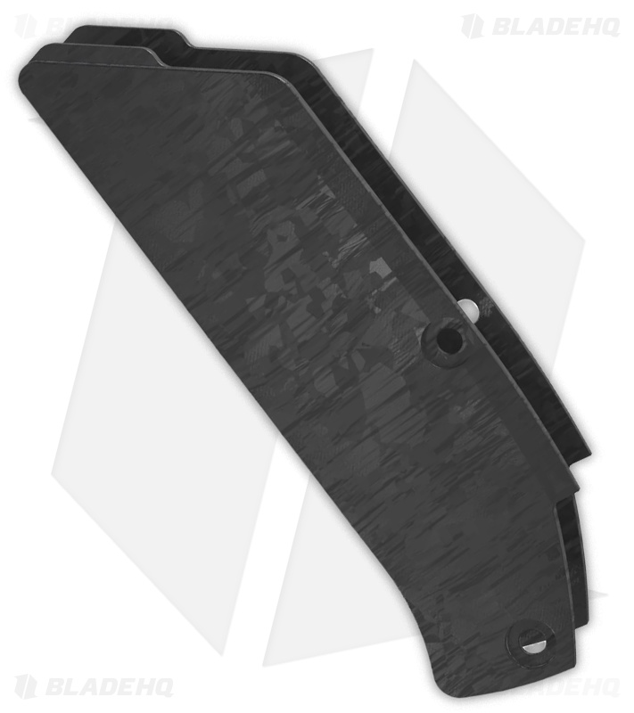 Flytanium Arcade Replacement Inlays | Black Shred Carbon Fiber
