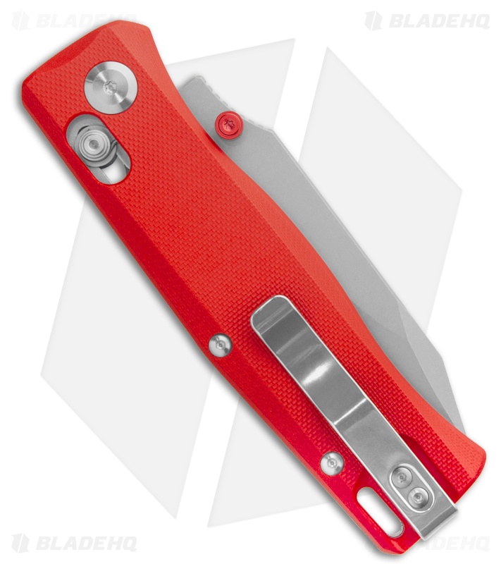 Flytanium BEEF Crossbar Lock Fire Red G-10 SW 14C28N