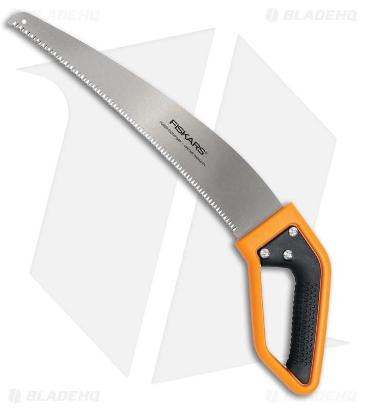 Gerber/Fiskars 15" Power Tooth Saw Black/Orange Softgrip