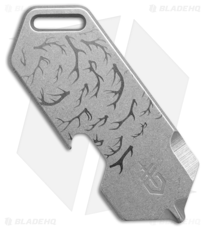 Gerber Shard DT Keychain Silver/Antler