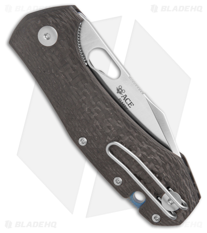 GiantMouse Vox/Anso ACE Atelier Knife CF (Satin) - Blade HQ