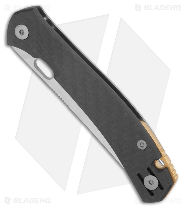 GiantMouse Bleecker MagnaCut Knife Black Carbon Fiber Satin