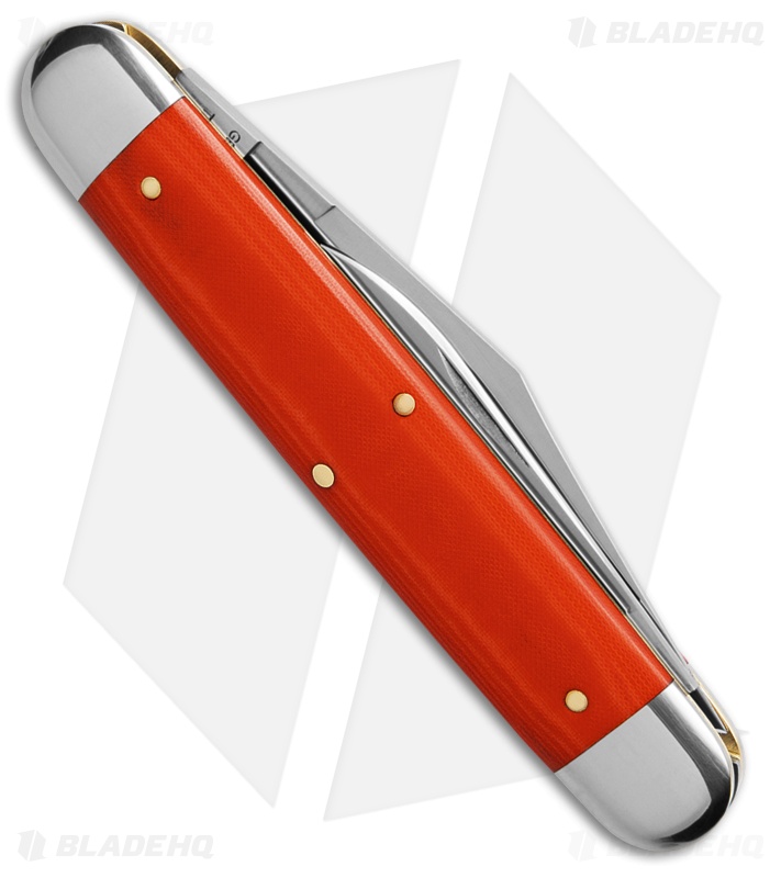 GEC Tidioute Cutlery Texas Stogie | Ember Orange Micarta