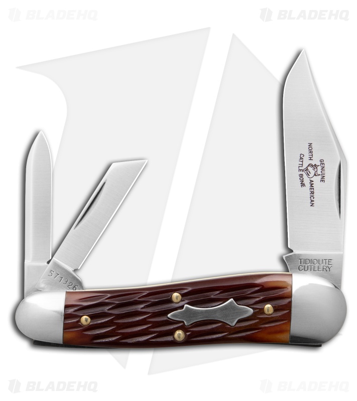 GEC Tidioute Cutlery Geppetto Whittler Hazelnut Jigged Bone