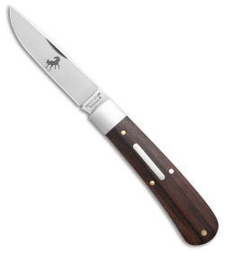 GEC Tidioute Cutlery Mustang Brush Knife Macassar Ebony Wood