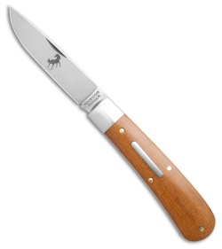 GEC Tidioute Cutlery Mustang Knife Tan Linen Micarta