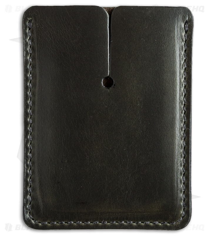 Greg Stevens Design Slim(mer) V2 Wallet Dark Green Leather - Blade HQ