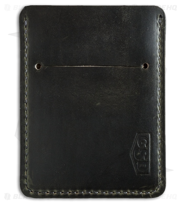 Greg Stevens Design Slim(mer) V2 Wallet Dark Green Leather - Blade HQ