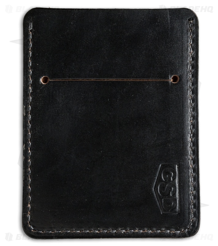 Greg Stevens Design Slim(mer) V2 Wallet Black Leather - Blade HQ