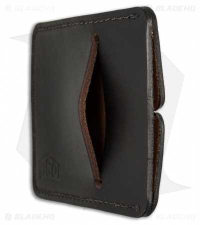 Greg Stevens Design Slim(mer) V2 Wallet Black Leather - Blade HQ