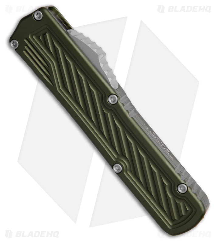 Guardian Tactical Scout OTF Knife OD Green Aluminum SW Serr