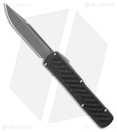 Guardian Tactical Scout OTF Knife Gray/CF + SW - Blade HQ