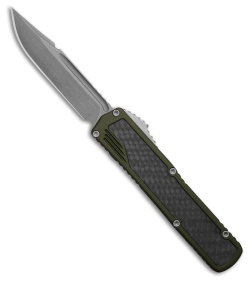 Guardian Tactical Scout OTF Knife OD Green Aluminum/CF SW