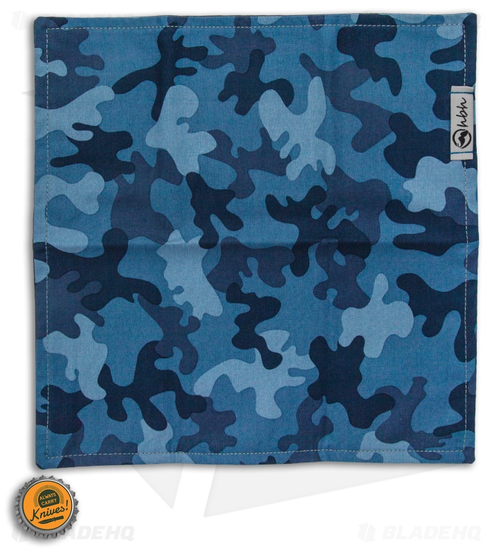 Hanks by Hank 10" x 10" Handkerchief - Blue Camo - Blade HQ
