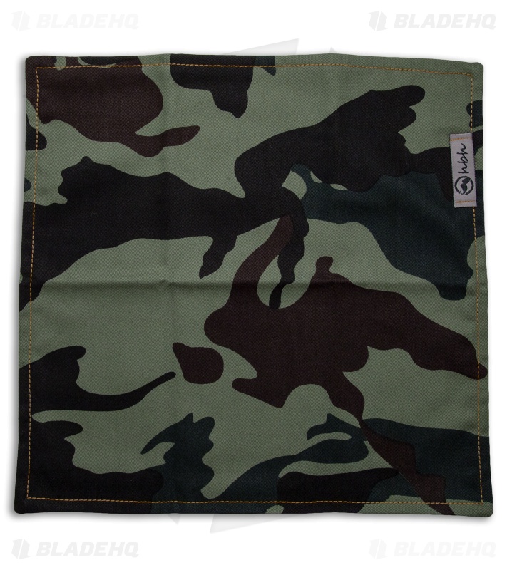 Hanks by Hank 10" x 10" Handkerchief - Green Camo - Blade HQ