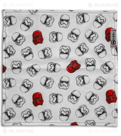 Hanks by Hank 10" x 10" Handkerchief - The Troop (White & Red Trooper ...