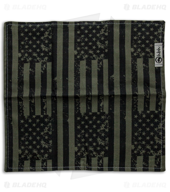 Hanks by Hank 10" x 10" Handkerchief | Apocalyptic Flag