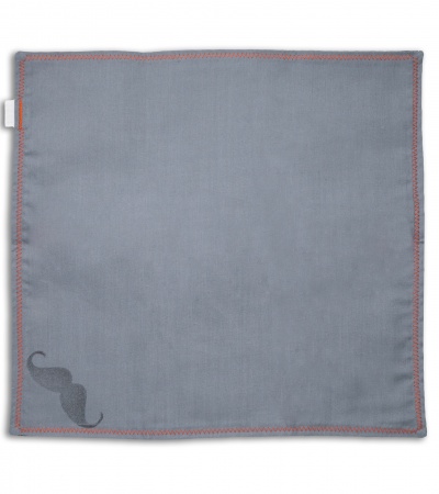 Hanks by Hank 10" x 10" Handkerchief - Blue Wire - Blade HQ