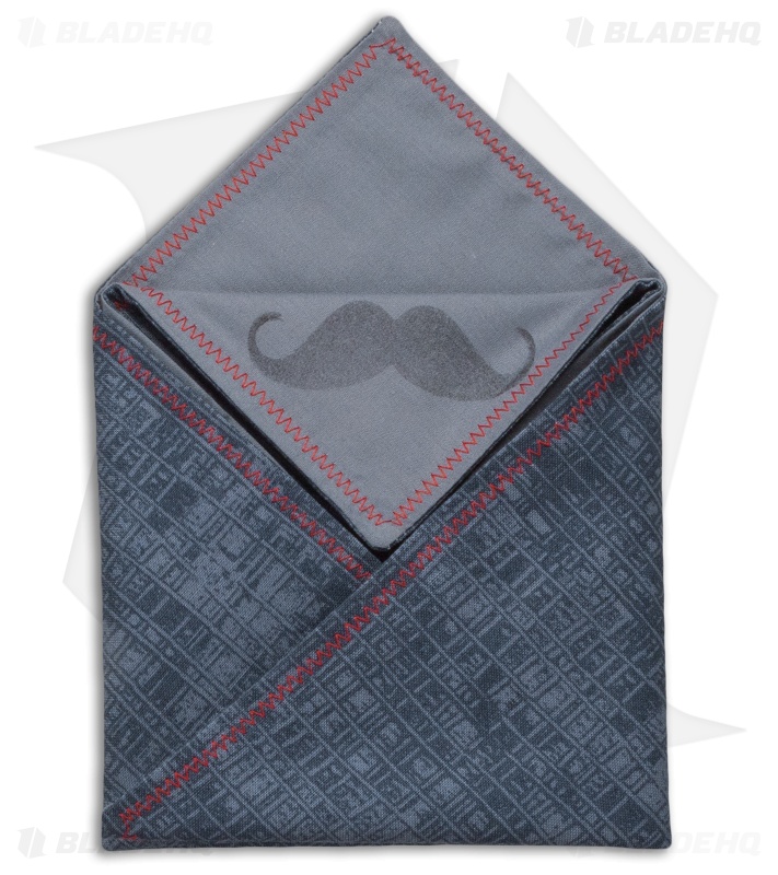 Hanks by Hank 10" x 10" Handkerchief - Blue Wire - Blade HQ