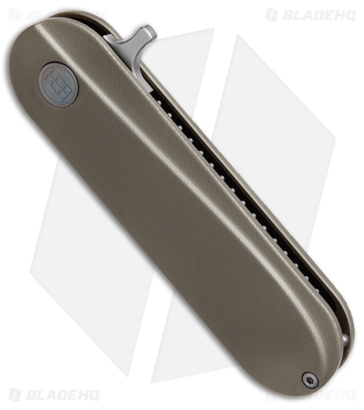 HEAdesigns Sabertooth Folding Comb Gray Titanium (Bead Blast S35VN ...
