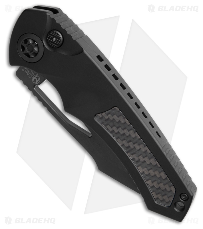 Heretic Knives Pariah Black Al/GLOW CF Harpoon DLC