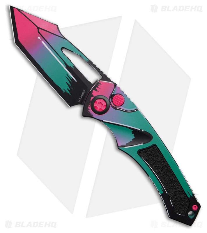 Heretic Knives Pariah Manual Tanto Knife Miami Vice