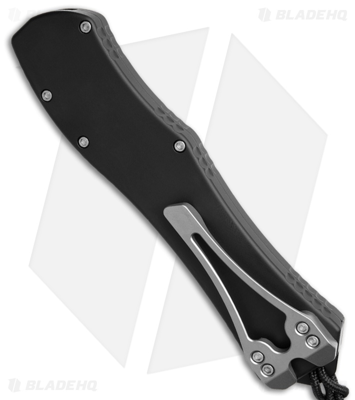 Heretic Knives Hydra V4 S/E Automatic Knife Black Al Battleworn DLC