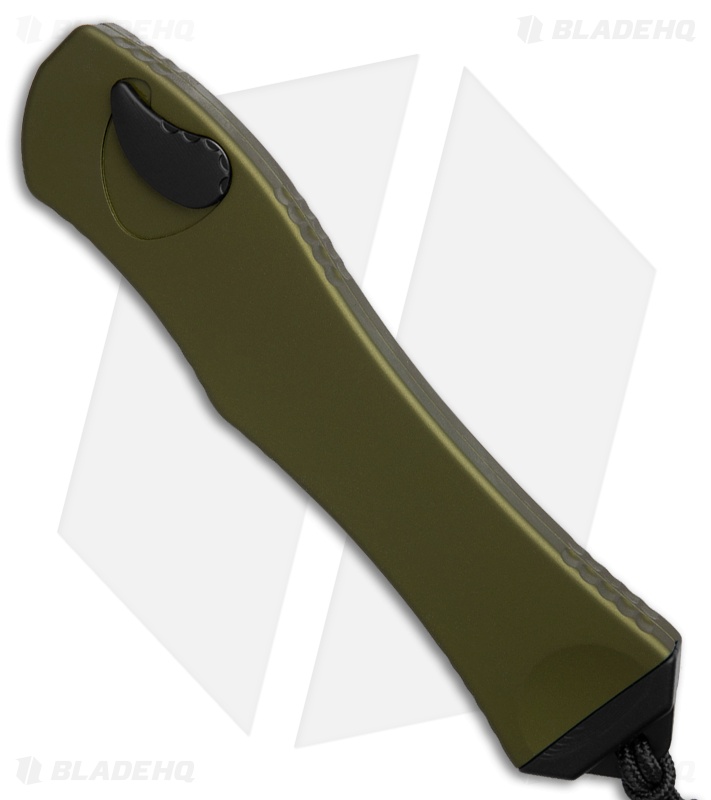 Heretic Knives Hydra V4 S/A OTF OD Green Al Battleworn FS