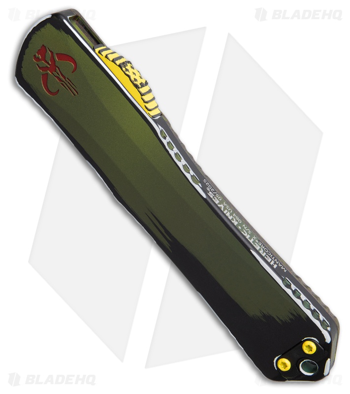 Heretic Knives Manticore X Cel Shade Bounty Hunter Red