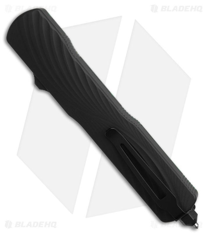 Hogue Counterstrike Knife Black Aluminum/Green Ultem Tumbled