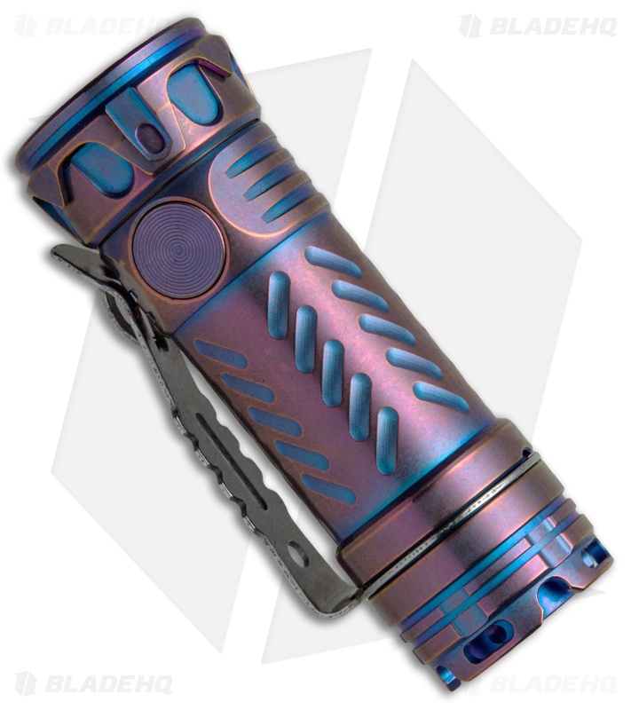 JETBeam Jet-II Pro Flashlight Purple/Blue Ti Cree XP-L HI LED (510 ...