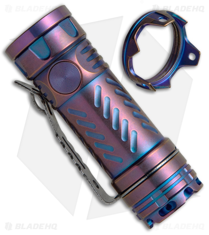 JETBeam Jet-II Pro Flashlight Purple/Blue Ti Cree XP-L HI LED (510 ...