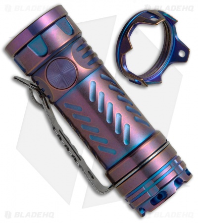 JETBeam Jet-II Pro Flashlight Purple/Blue Ti Cree XP-L HI LED (510 ...